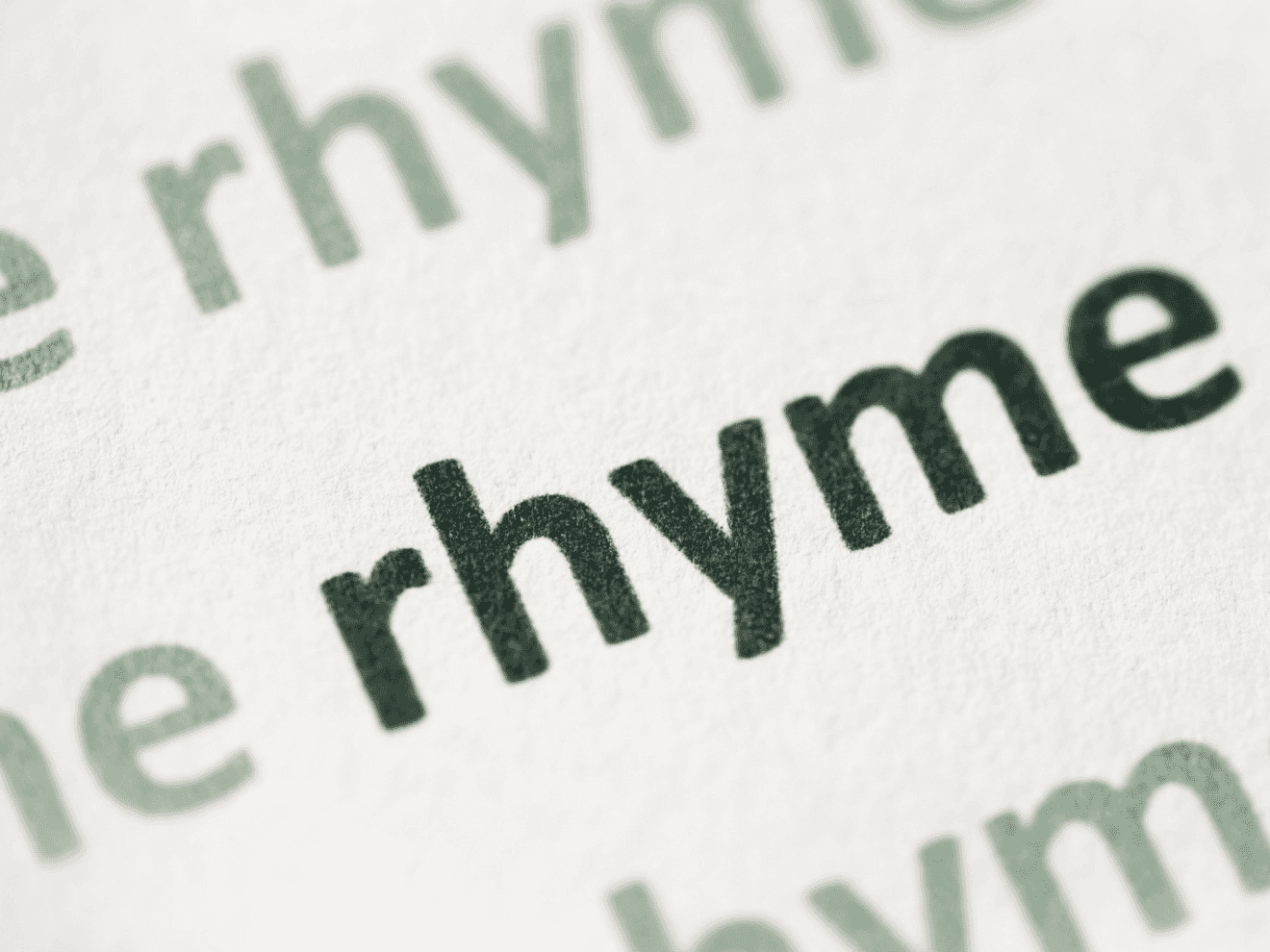 Rhyming Patterns | Night Zookeeper