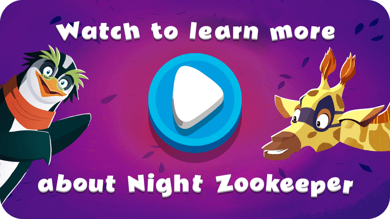 Writing App for Kids | Night Zookeeper